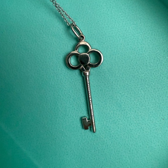 Tiffany & Co. | Jewelry | Tiffany Keys Mini Crown Key Pendant In 8k ...